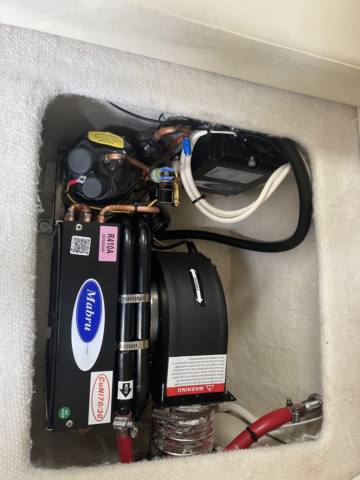 Remote Marine AC Support. Boat AC Installation Support